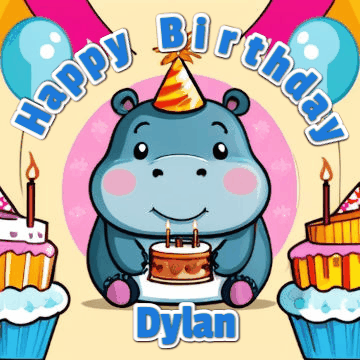 Happy Birthday Dylan GIF 103