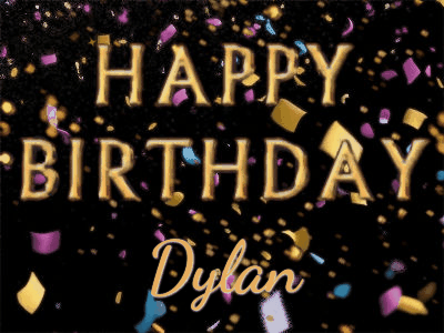 Happy Birthday Dylan GIF 129