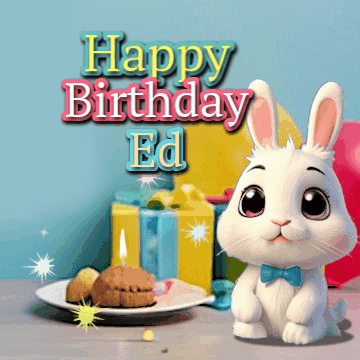 Happy Birthday Ed GIF 112