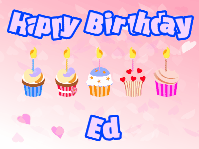 Happy Birthday Ed GIF 117