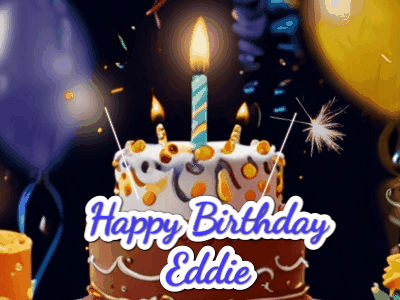 Happy Birthday Eddie GIF 140