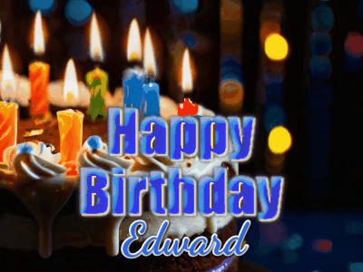 Happy Birthday Edward GIF 141
