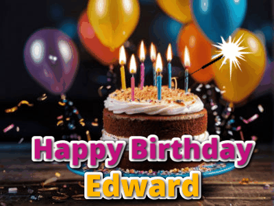 Happy Birthday Edward GIF 20