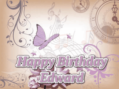 Happy Birthday Edward GIF 28