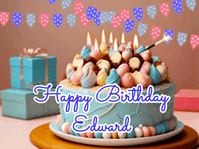 Happy Birthday Edward GIF 43