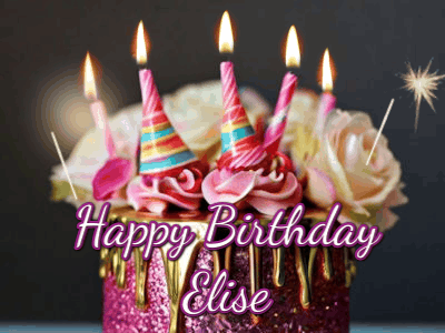 Happy Birthday Elise GIF 162