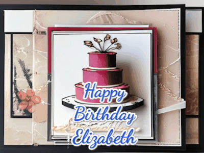 Happy Birthday Elizabeth GIF 111