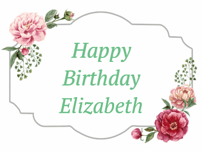 Happy Birthday Elizabeth GIF 9