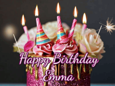 Happy Birthday Emma GIF 162