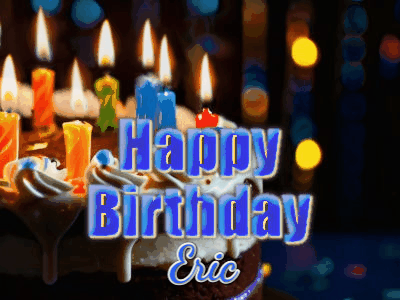Happy Birthday Eric GIF 140