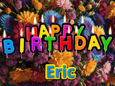 Happy Birthday Eric GIF 36