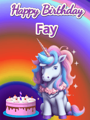 Happy Birthday Fay GIF 108