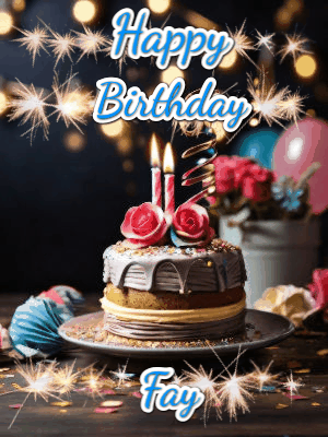 Happy Birthday Fay GIF 57