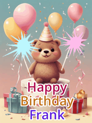 Happy Birthday Frank GIF 105