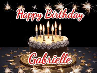 Happy Birthday Gabrielle GIF 40