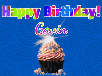 Happy Birthday Gavin GIF 139