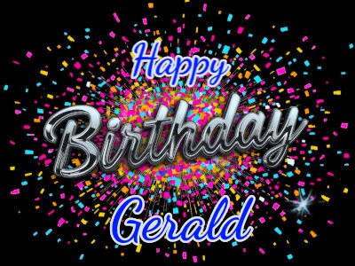 Happy Birthday Gerald GIF 158