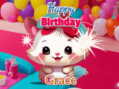 Happy Birthday Grace GIF 128