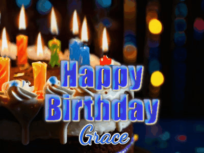 Happy Birthday Grace GIF 142