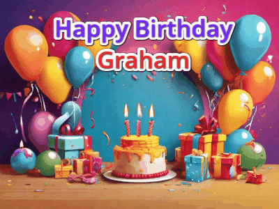 Happy Birthday Graham GIF 151