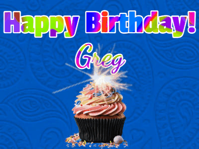 Happy Birthday Greg GIF 138