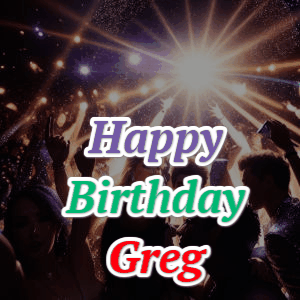 Happy Birthday Greg GIF 139