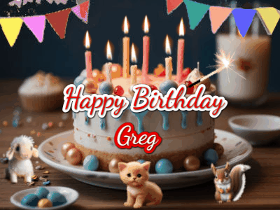 Happy Birthday Greg GIF 146