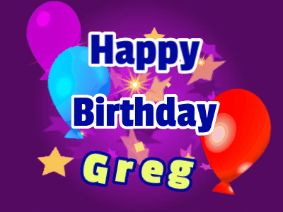 Happy Birthday Greg GIF 15