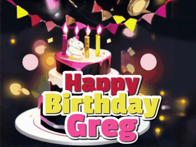 Happy Birthday Greg GIF 39