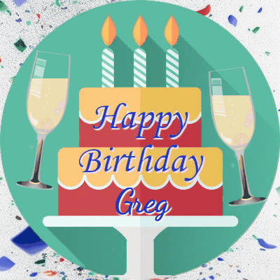 Happy Birthday Greg GIF 97