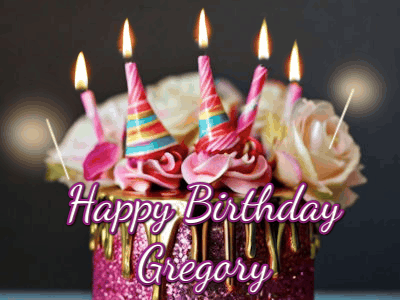 Happy Birthday Gregory GIF 161