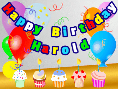 Happy Birthday Harold GIF 12