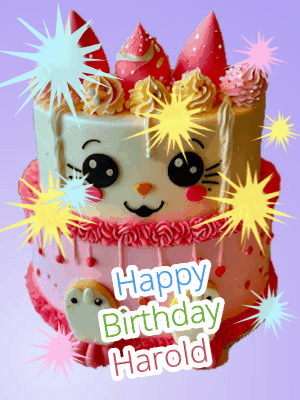Happy Birthday Harold GIF 120