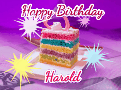 Happy Birthday Harold GIF 133
