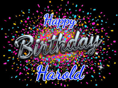 Happy Birthday Harold GIF 158
