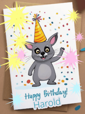 Happy Birthday Harold GIF 38