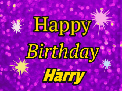 Happy Birthday Harry GIF 1
