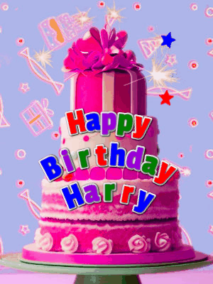 Happy Birthday Harry GIF 45