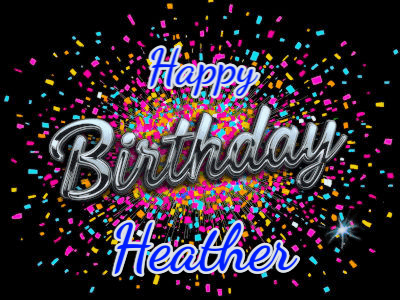 Happy Birthday Heather GIF 158