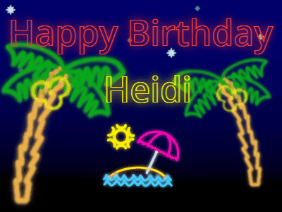 Happy Birthday Heidi GIF 120