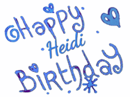 Happy Birthday Heidi GIFs