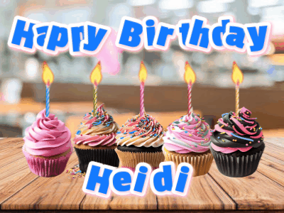 Happy Birthday Heidi GIF 154