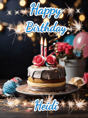 Happy Birthday Heidi GIF 57