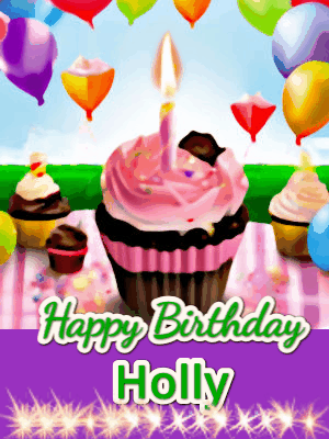 Happy Birthday Holly GIF 85
