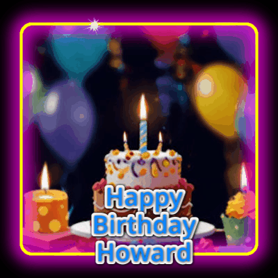 Happy Birthday Howard GIF 99