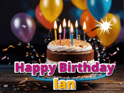 Happy Birthday Ian GIF 20