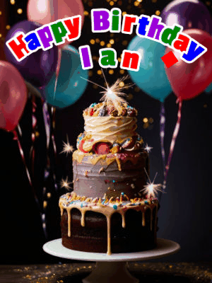 Happy Birthday Ian GIF 26