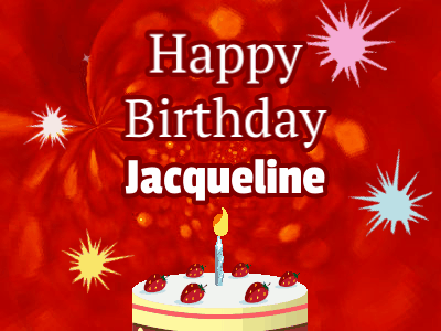 Happy Birthday Jacqueline GIF 13