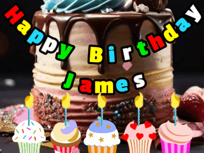 Happy Birthday James GIF 135