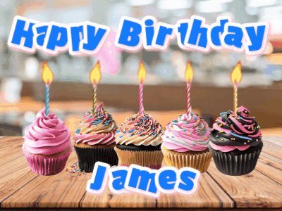 Happy Birthday James GIF 153